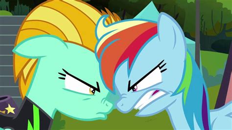 Rainbow Dash Vs Lightning Dust By Briansmithcool On Deviantart