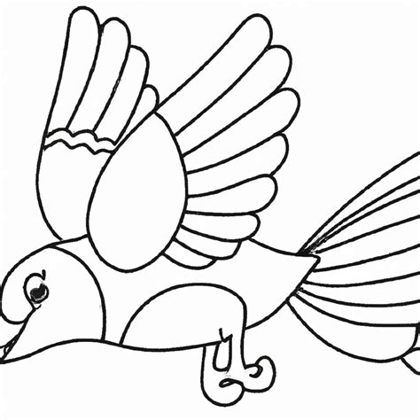 10 Lindos Desenhos De Passarinho Voando Para Imprimir E Colorir