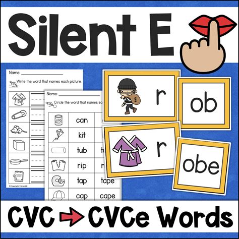 Silent E Cvce Words Phonics Worksheets Made By Teachers Cvce Words