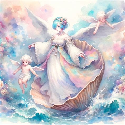 Rem As Aphrodite Ai Generated By Georooo On Deviantart