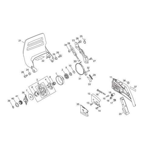 Chain Brake For Echo Cs 610 Chainsaw Lands