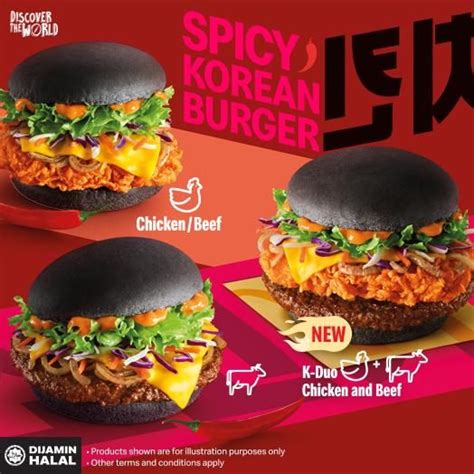 Mcdonalds Spicy Korean Burger
