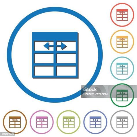 스프레드시트는 테이블 열 너비 아이콘 그림자와 윤곽선을 조정 그림자에 대한 스톡 벡터 아트 및 기타 이미지 그림자 단순함 데이터 Istock