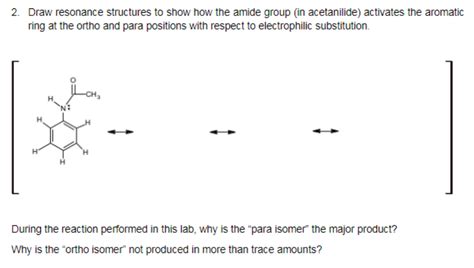 Answered 2 Draw Resonance Structures To Show… Bartleby
