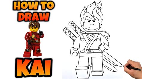 How To Draw Kai Lego Ninjago Legoninjago Ninjagokai Ninjago
