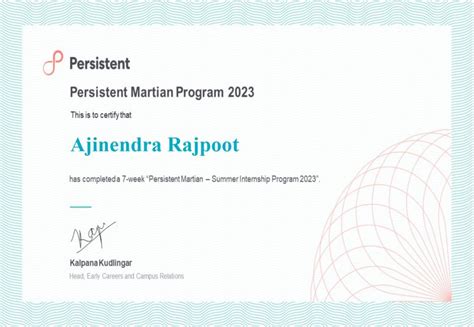 Ajinendra Rajpoot On Linkedin Internship Java Persistent