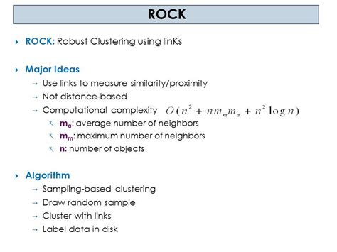 The Rock Algorithm In Machine Learning By Aman Gupta Geek Culture