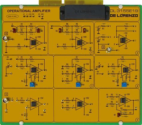 Operational Amplifier Fundamentals De Lorenzo Training And Didactical Equipment