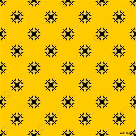 Sun Pattern Vector Stock Vector 6211969 Crushpixel