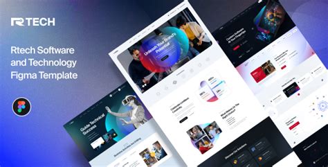 Rtech IT Solutions Technology Figma Template By Johanspond ThemeForest