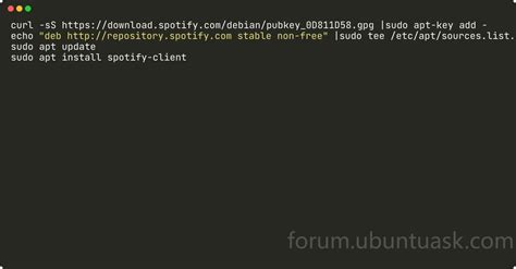How To Install Spotify On Ubuntu Rubuntu