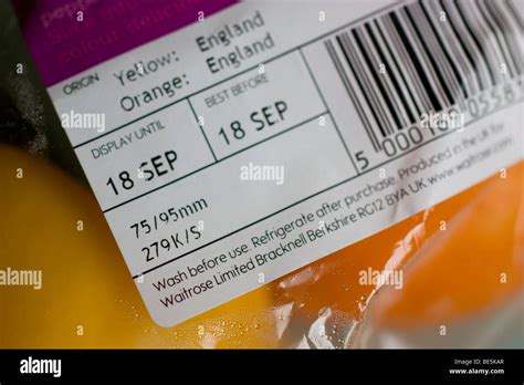 Food Packaging Labels