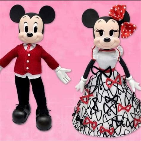 Disney Other Disney Limited Edition Mickey And Minnie Mouse Doll