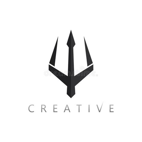 Luxury Trident Logo Stock Illustrations 671 Luxury Trident Logo Stock