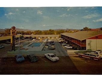 1960 Motel Postcard Etsy