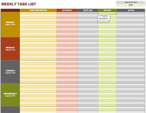 15 Free Task List Templates Smartsheet Task List Excel Spreadsheets Templates Spreadsheet