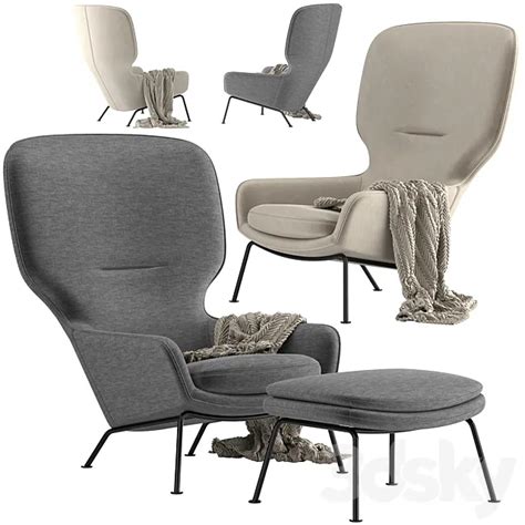 Boconcept Dublin Chair 3d Model 3dsky Decor Helper