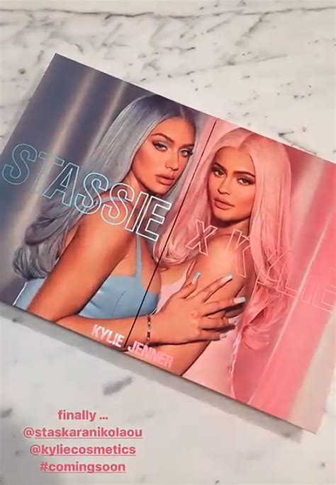 Kylie Jenner And Best Friend Stassie Twin In Latex Bodysuits