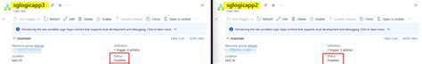 azure logic apps prevent recurrence triggers from running