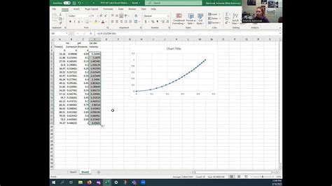 How To Make A Derivative Curve In Excel Youtube