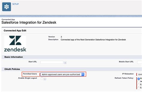 Setting Up The Zendesk For Salesforce Integration Zendesk Help