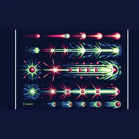 Pixel Game Dynamic Effects Animations Dalle Prompt