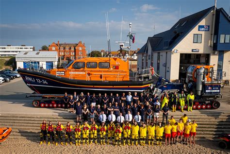 One Moment For One Crew Rnli People From Rnli Rhyl Take Part In