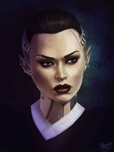 Mass Effect Jack By Ruthiebutt On
