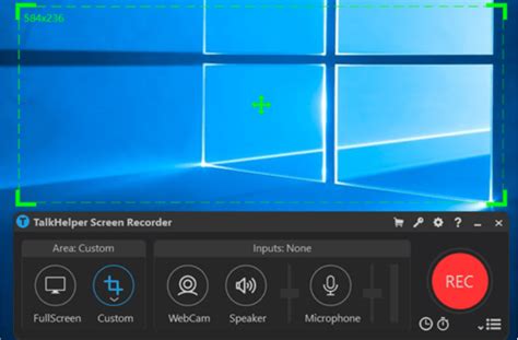 TalkHelper Screen Recorder Record And Capture Your Desktop Screen For Free