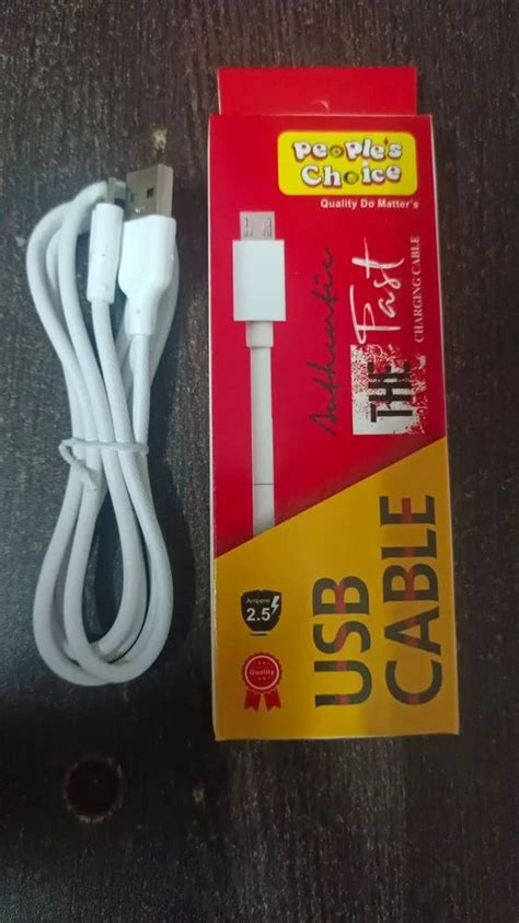Usb Data Cable 1 M At ₹ 25 Piece In Ahmedabad Id 2853040257330