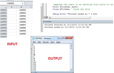 Avoid Loop While Working With Excel To Notepad Stack Overflow