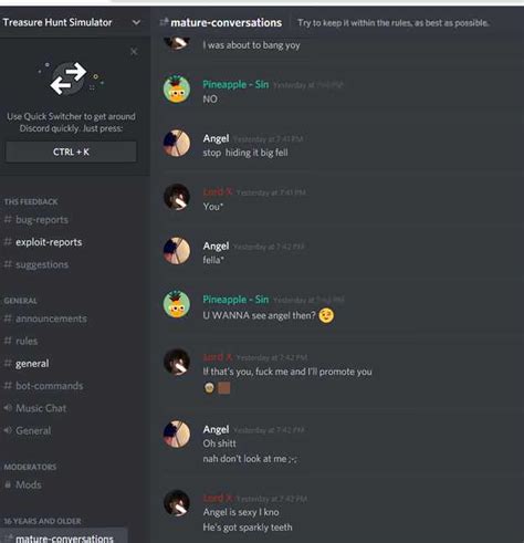 A Roblox Developer Sexually Solicits Girl On Their Discord Server Roblox Forum
