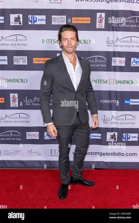 Los Angeles Usa 03rd Mar 2024 Actor Mike Markoff Attends 2024 Los Angeles Italia Film