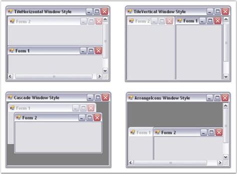 Styles Settings In Windows Forms Tabbedmdi Control Syncfusion®