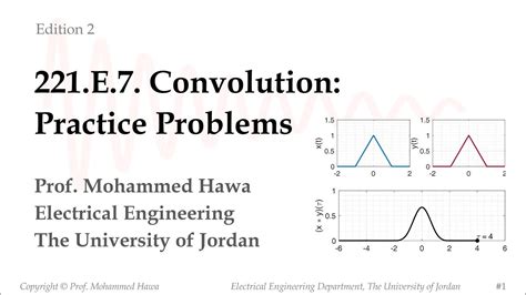 221e7 Convolution Practice Problems Youtube