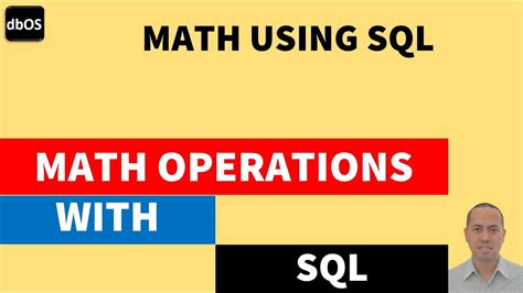 math operations with sql math in sql youtube
