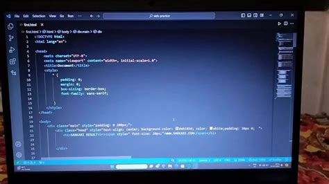 created a website using html and css rahul kumar posted on the topic