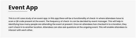 Event App Wireframe Design Behance
