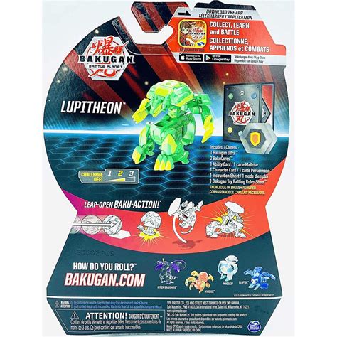 Bakugan Ultra Balení Lupitheon Maxíkovy Hračky