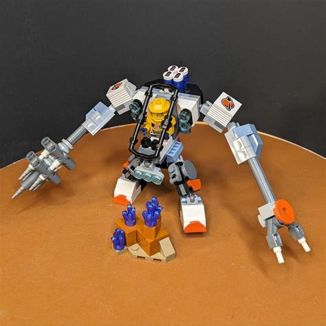 Lego Moc 60428 X2 Space Construction Vehicle Scv By 5omeperson Rebrickable Build With Lego