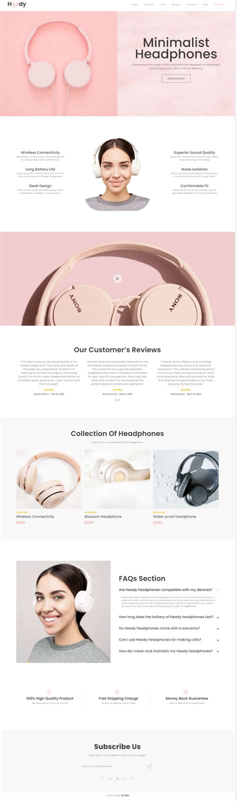 Html网页制作，极简专业网页设计制作 17素材网