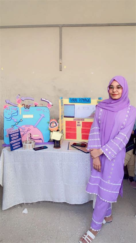 Umama Ansari On Linkedin Sciencefair Karachiuniversity Hivawareness