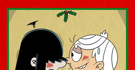 The Loud House Lincoln Loud Lucy Loud Lucycoln Mistletoe Pixiv