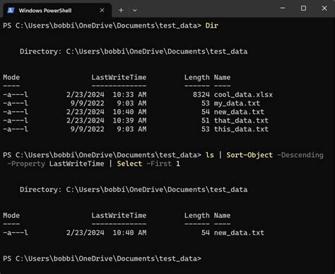 Powershell How To Get Most Recently Modified File In Directory Collecting Wisdom