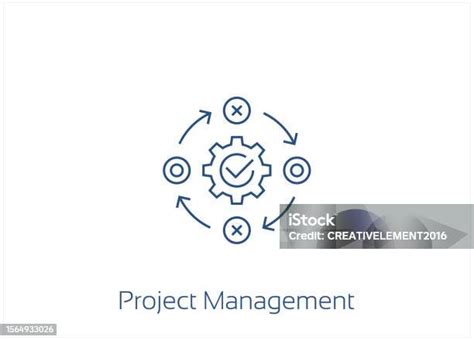 운영 우수성 생산 성장 프로젝트 관리 효율성 실행 벡터 아이콘 디자인 편집 가능한 스트로크 개선에 대한 스톡 벡터 아트 및 기타