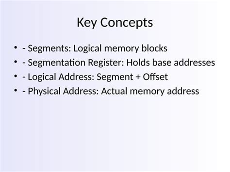 Memorysegmentationpresentationupdatedpptx