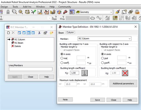 display problem in member type defition autodesk community
