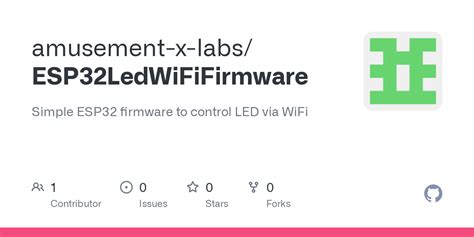 GitHub Amusement X Labs ESP LedWiFiFirmware Simple ESP Firmware To Control LED Via WiFi