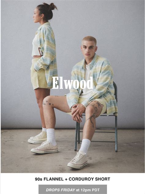 Elwood Clothing Big Drop Tomorrow Milled