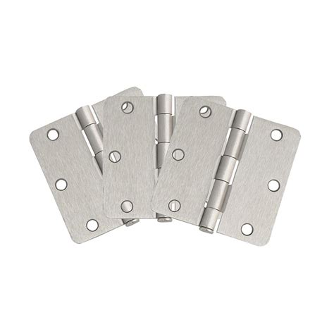 Design House 3 12 In X 14 In Radius Satin Nickel Door Hinge Value